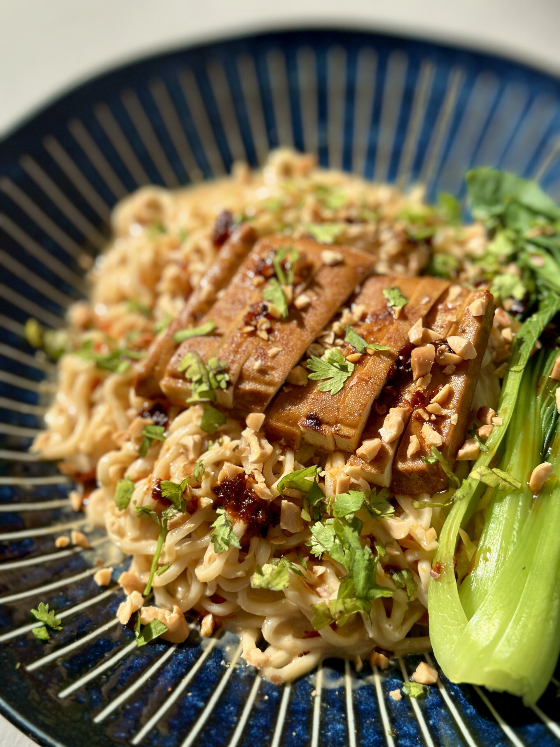 5-min Spicy Peanut Butter Miso Nooodles - Brown Girl Vegan
