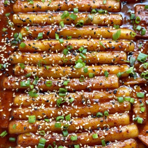 Spicy Korean Tteokbokki - Brown Girl Vegan