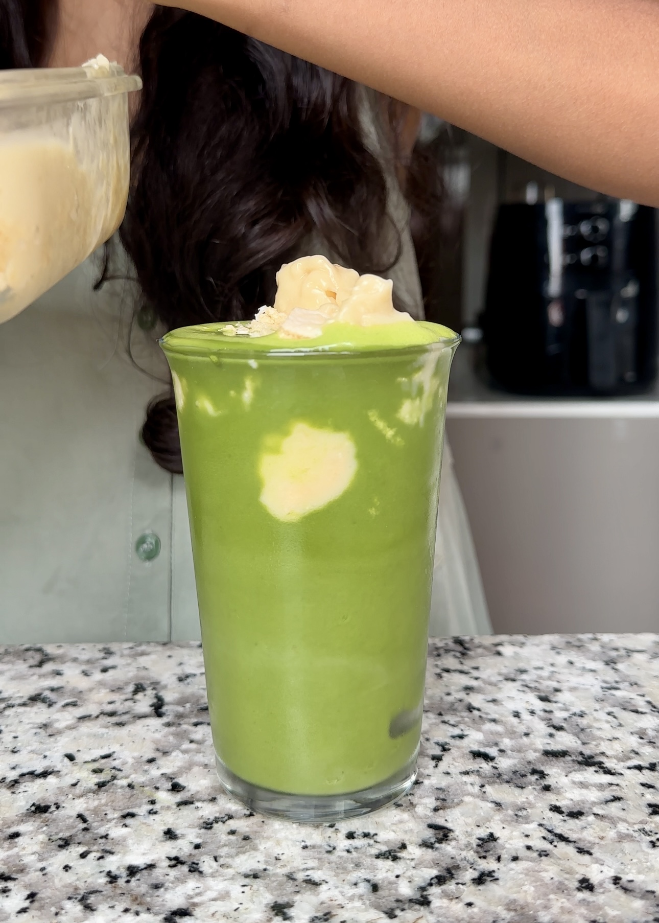Banana Pudding Matcha Latte - Brown Girl Vegan