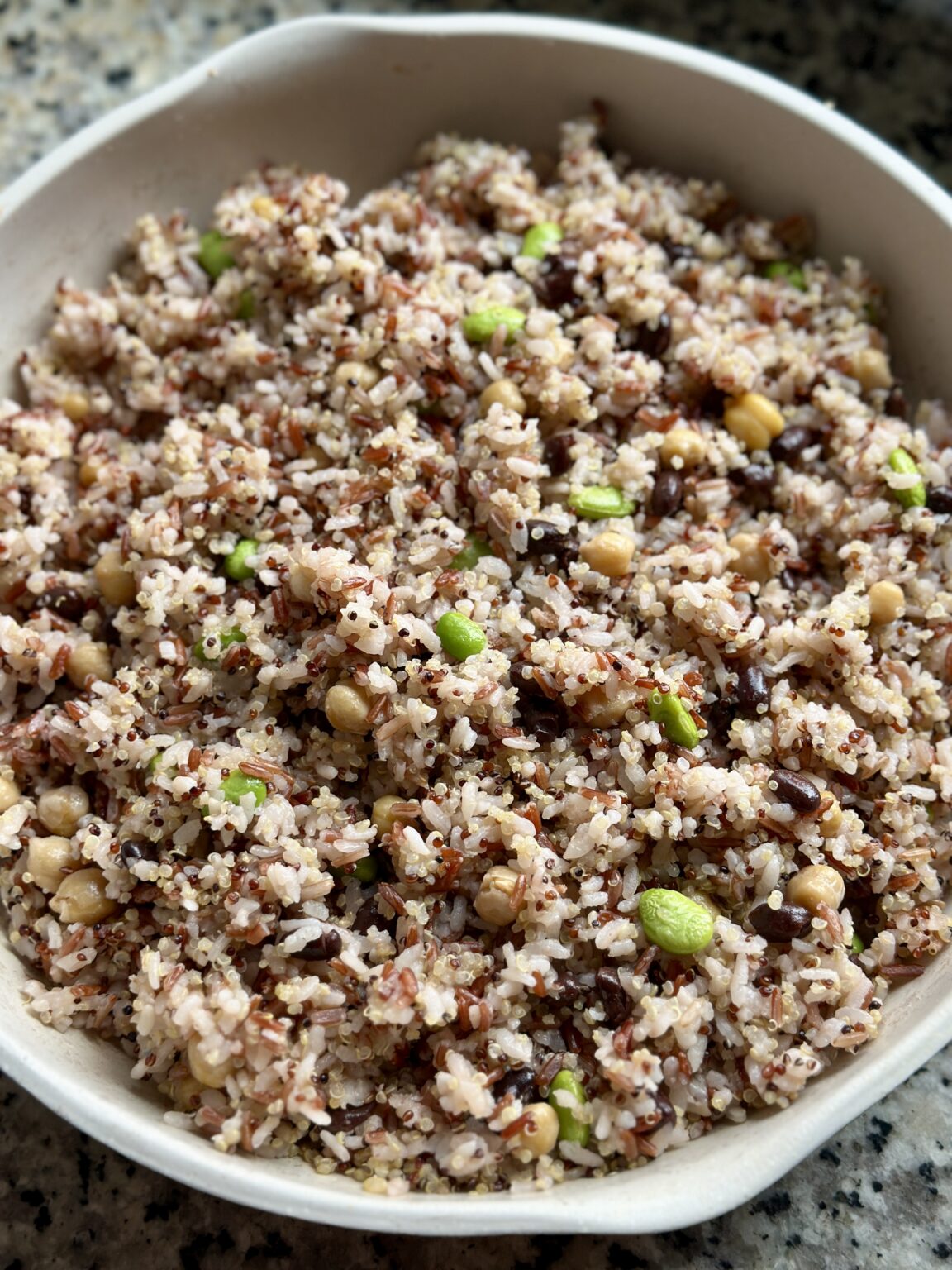 Korean Style Multigrain Rice - Brown Girl Vegan